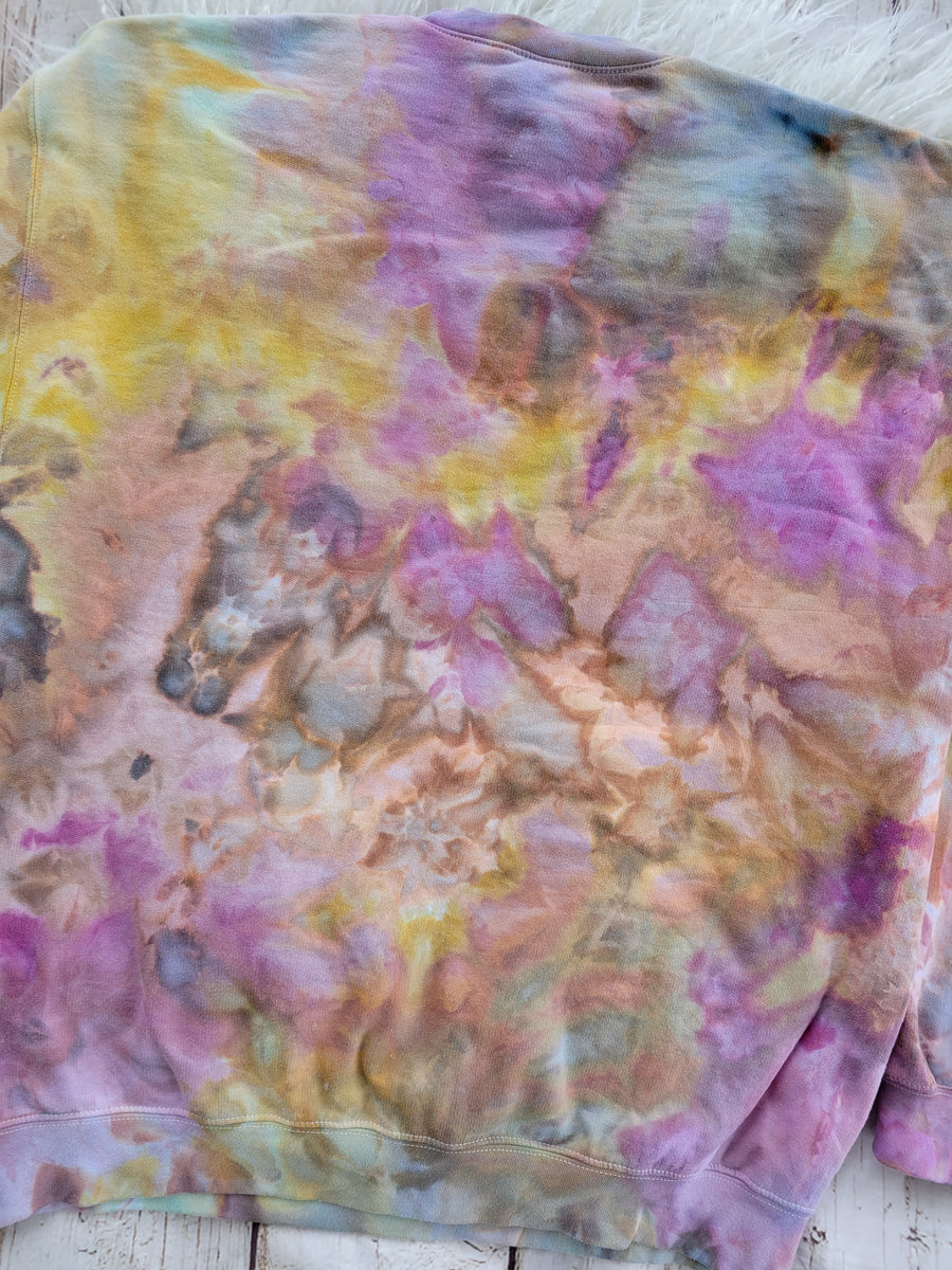 Sunset ice-dyed sweatshirt – PLB Threads Co.