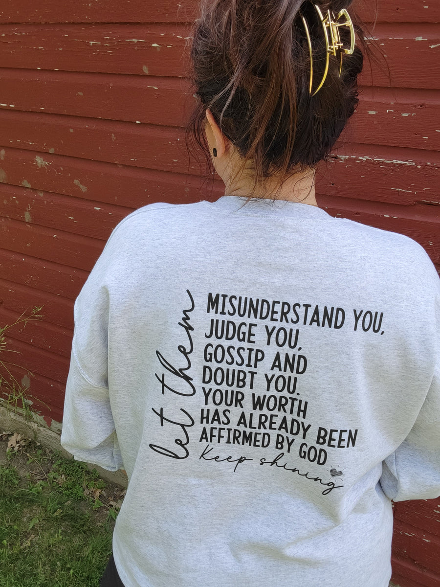 Keep Shining crewneck – PLB Threads Co.